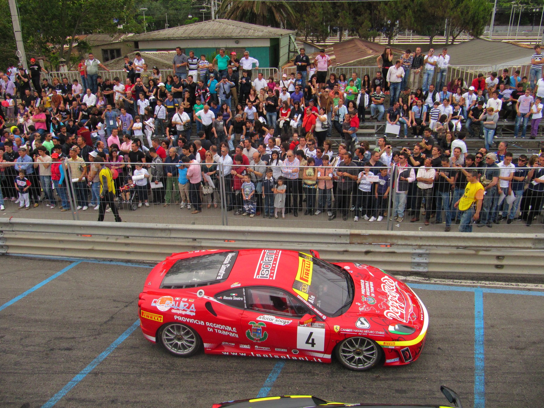 Alessia Sinatra - Ferrari F430 Challenge