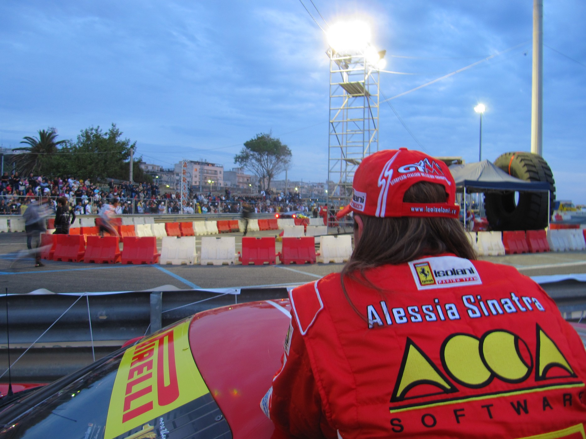 Alessia Sinatra - Ferrari F430 Challenge