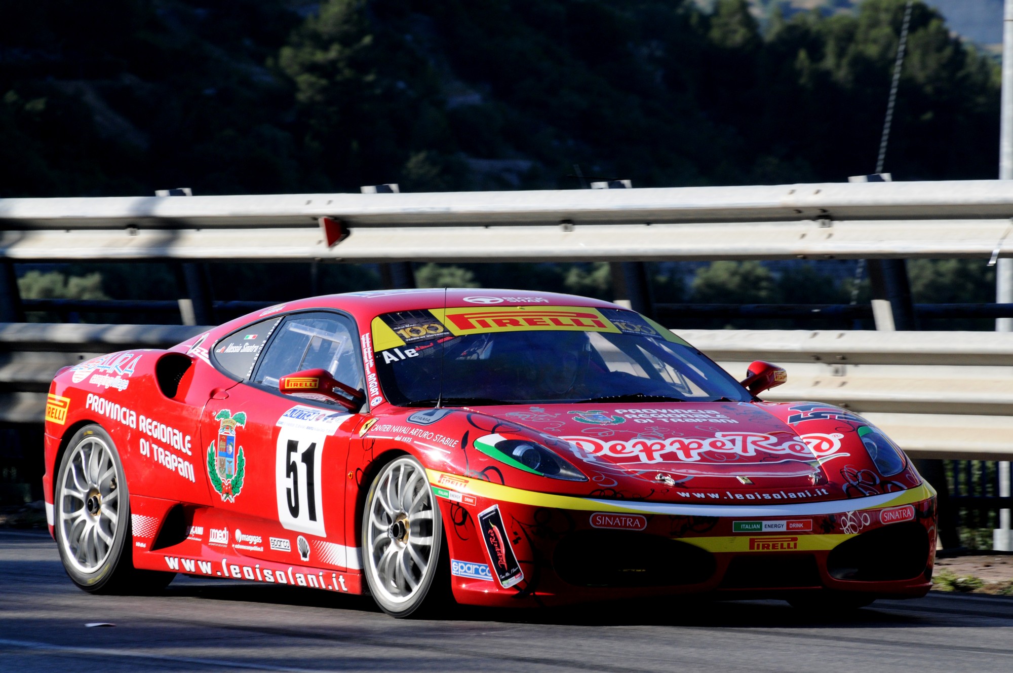 Alessia Sinatra - Ferrari F430 Challenge