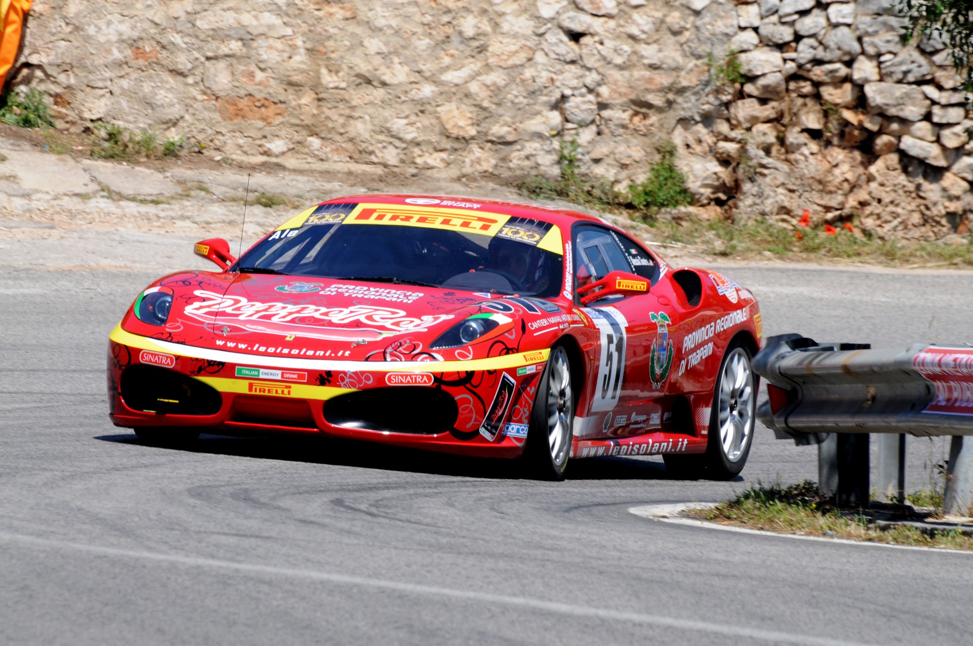 Alessia Sinatra - Ferrari F430 Challenge