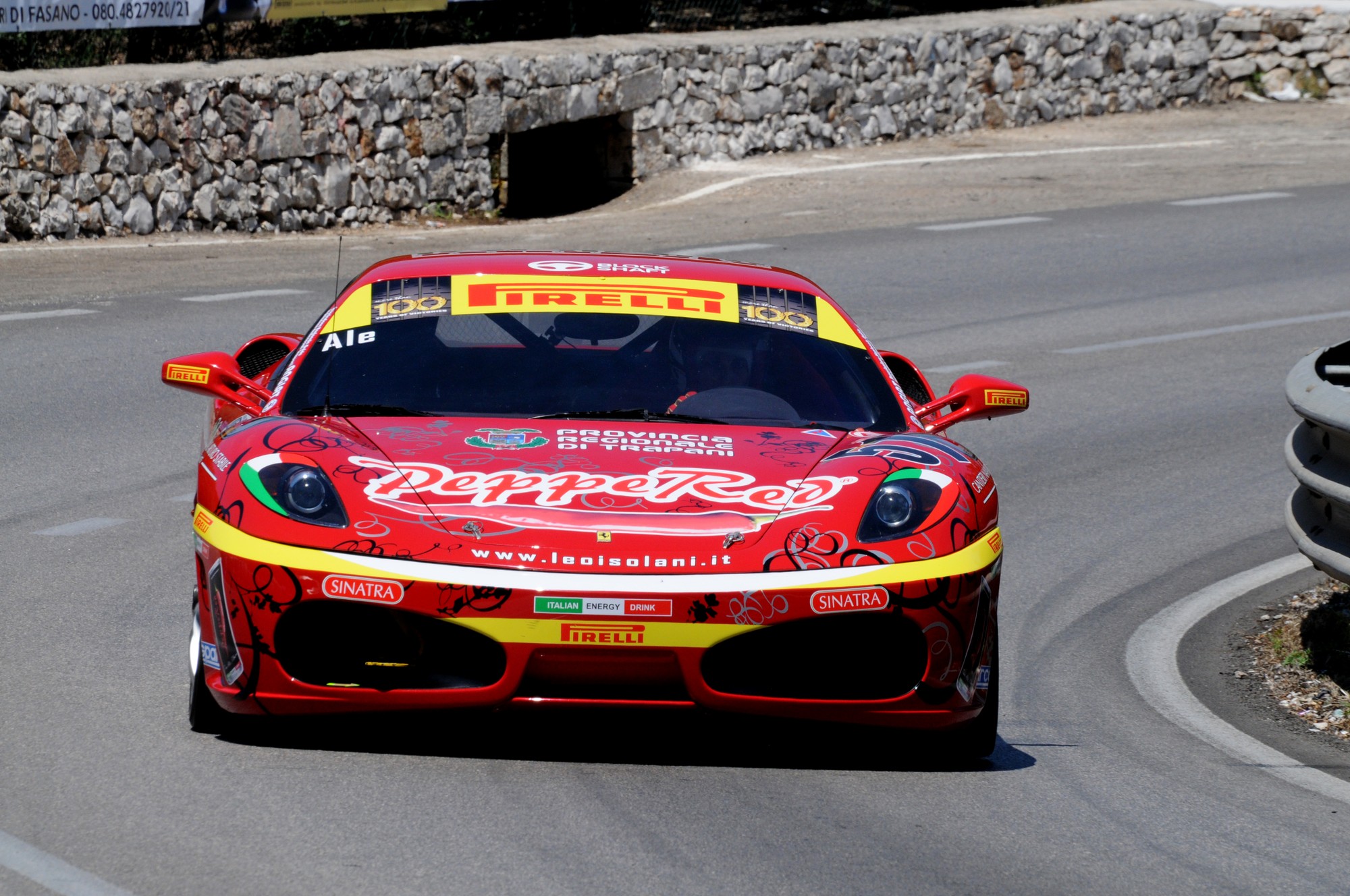 Alessia Sinatra - Ferrari F430 Challenge