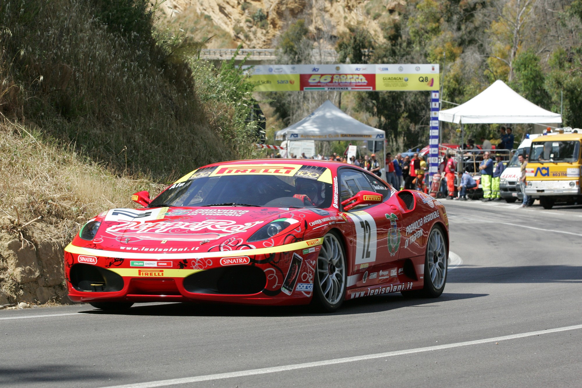 Alessia Sinatra - Ferrari F430 Challenge