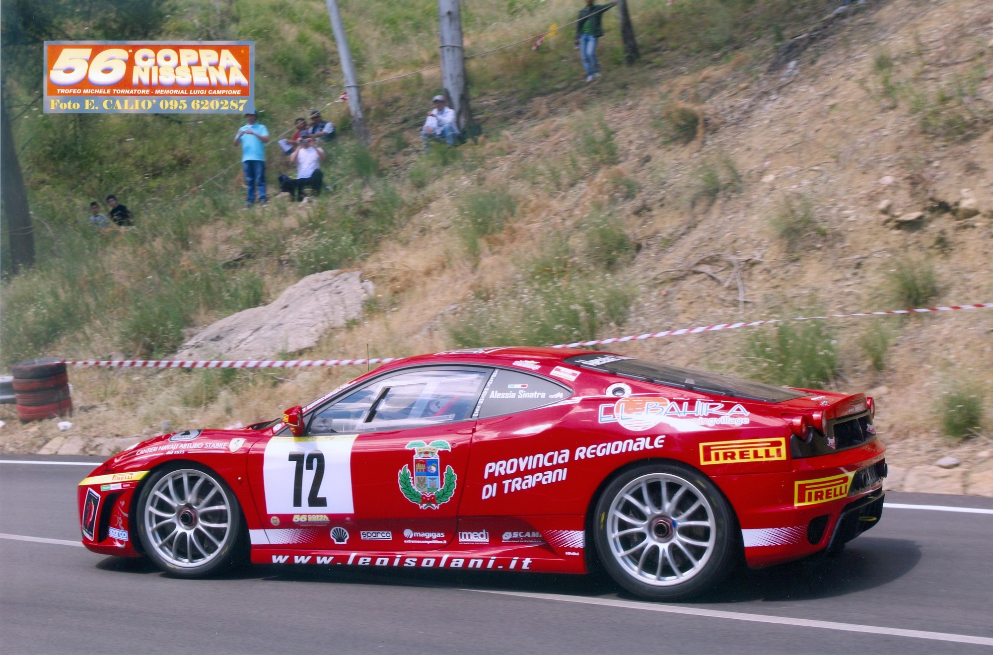 Alessia Sinatra - Ferrari F430 Challenge