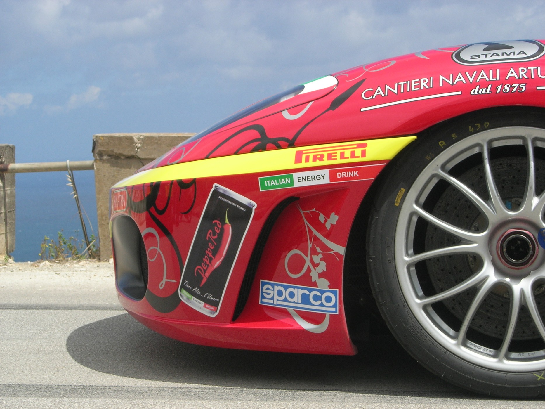 Alessia Sinatra - Ferrari F430 Challenge