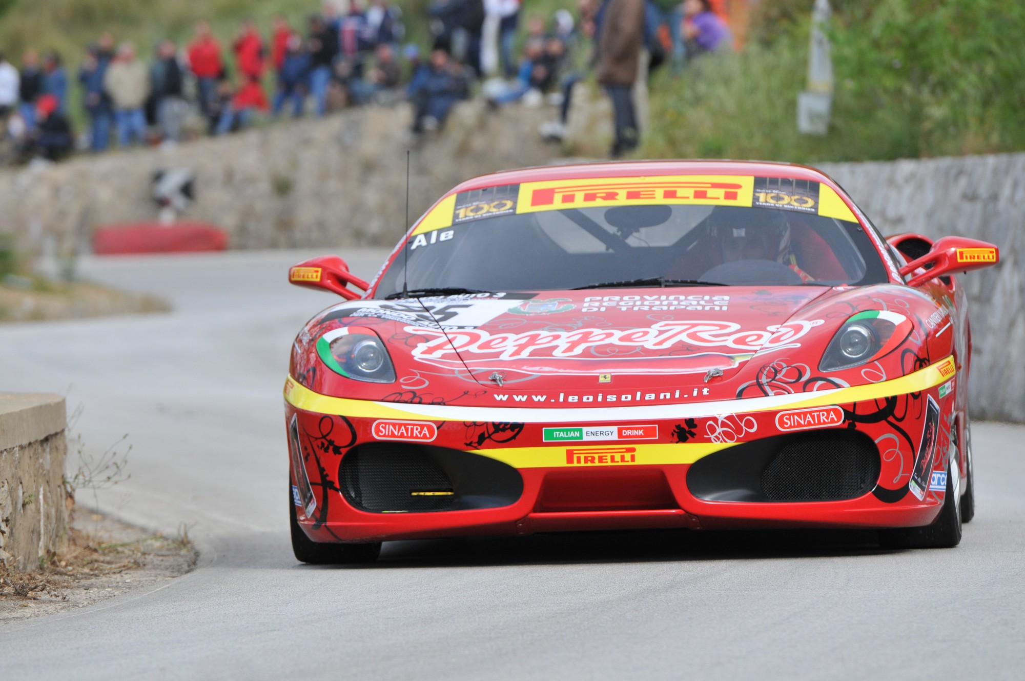 Alessia Sinatra - Ferrari F430 Challenge