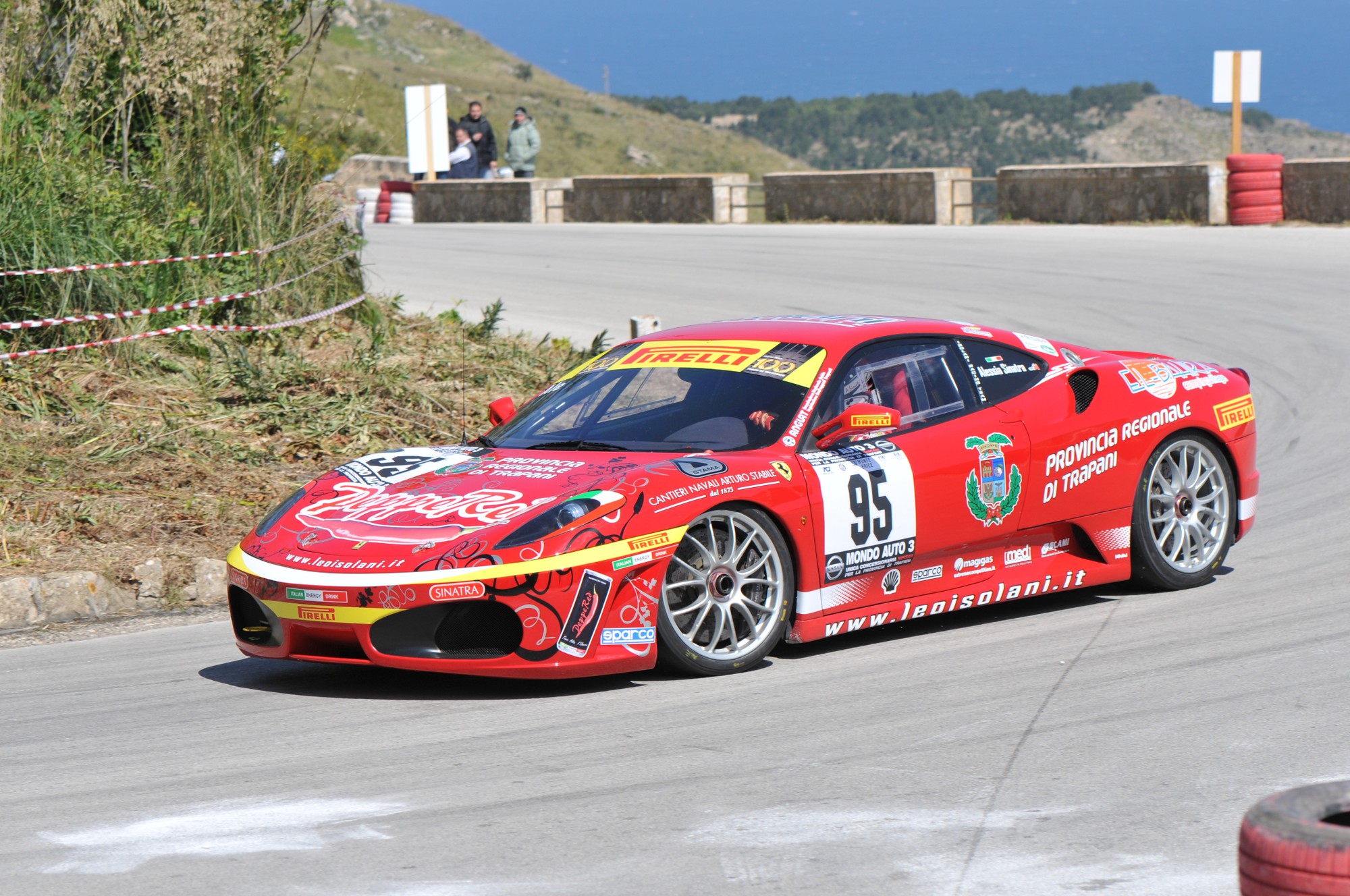 Alessia Sinatra - Ferrari F430 Challenge