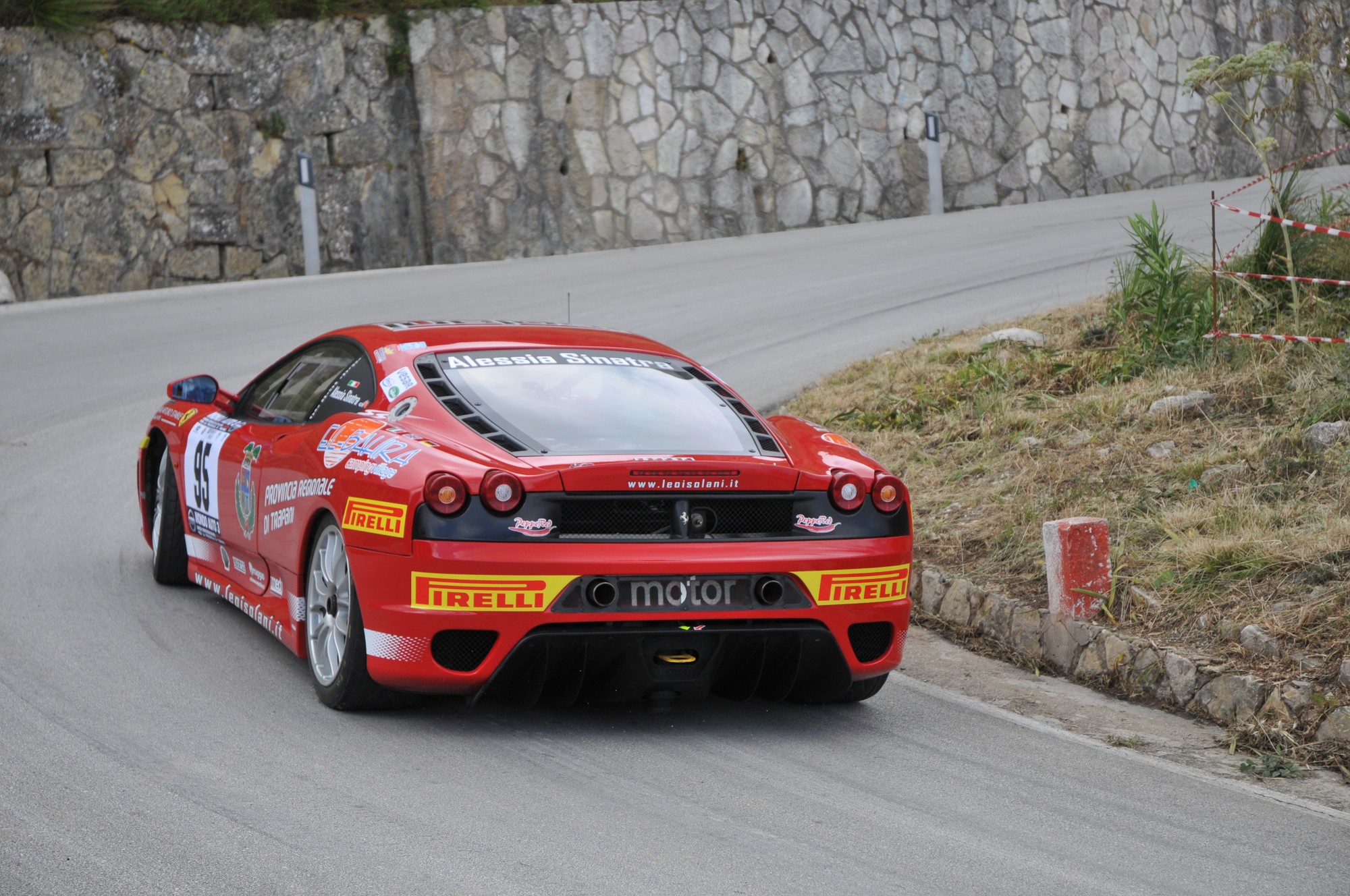 Alessia Sinatra - Ferrari F430 Challenge